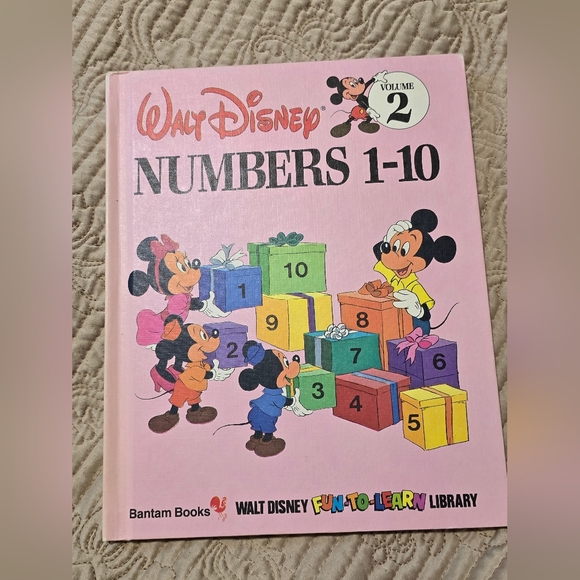 Disney | Other | Vintage 983 Walt Disney Numbers 11 Volume 2 ...